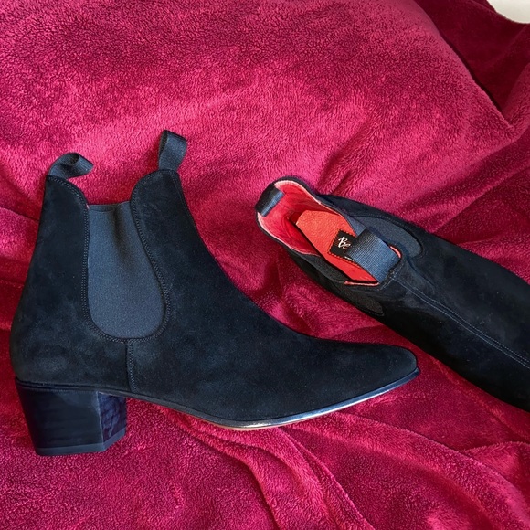 The Beatles | Shoes | Mark Astbury Premium Italian Suede Beatle Boots ...